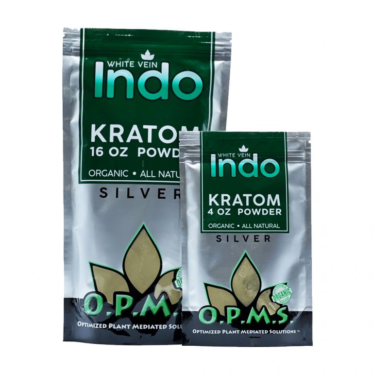Buy OPMS Silver Indo Kratom Powder | PaylessKratom.com