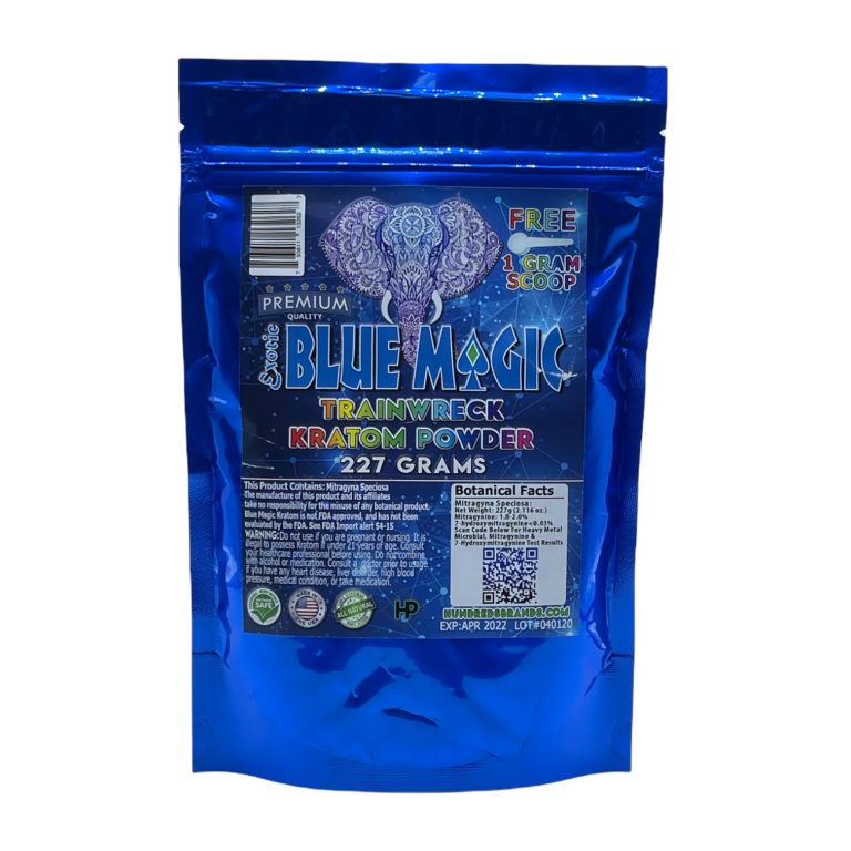 Buy Blue Magic Trainwreck Kratom Powder - 227-1000 grams