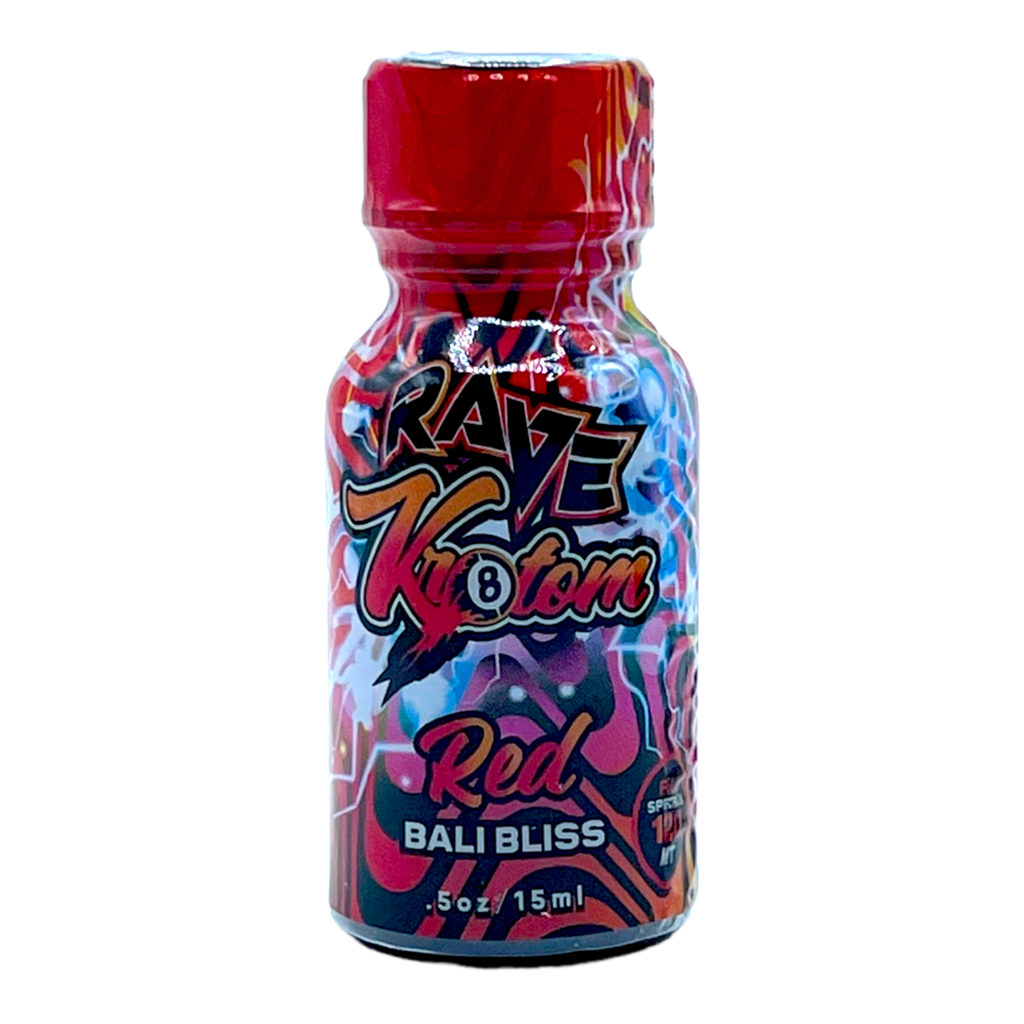 Buy Rave Red Bali Bliss Kratom Shot, 15ml