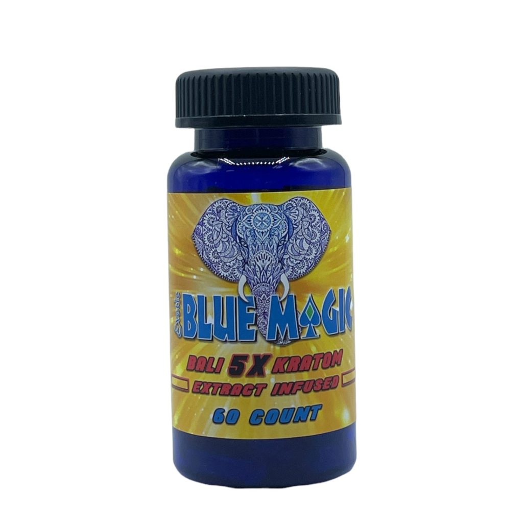 Buy Blue Magic Kratom Bali 5X Capsule | PaylessKratom.com