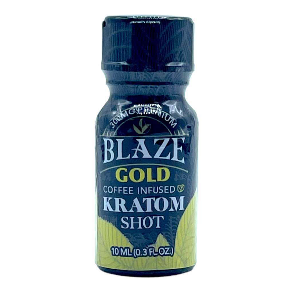 Buy Blaze Gold Coffee Infused Kratom Shot, 10ml