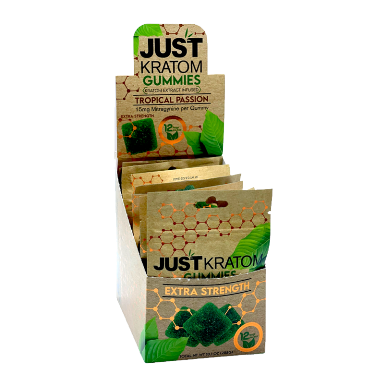 Buy Just Kratom Extract Infused Kratom Gummies