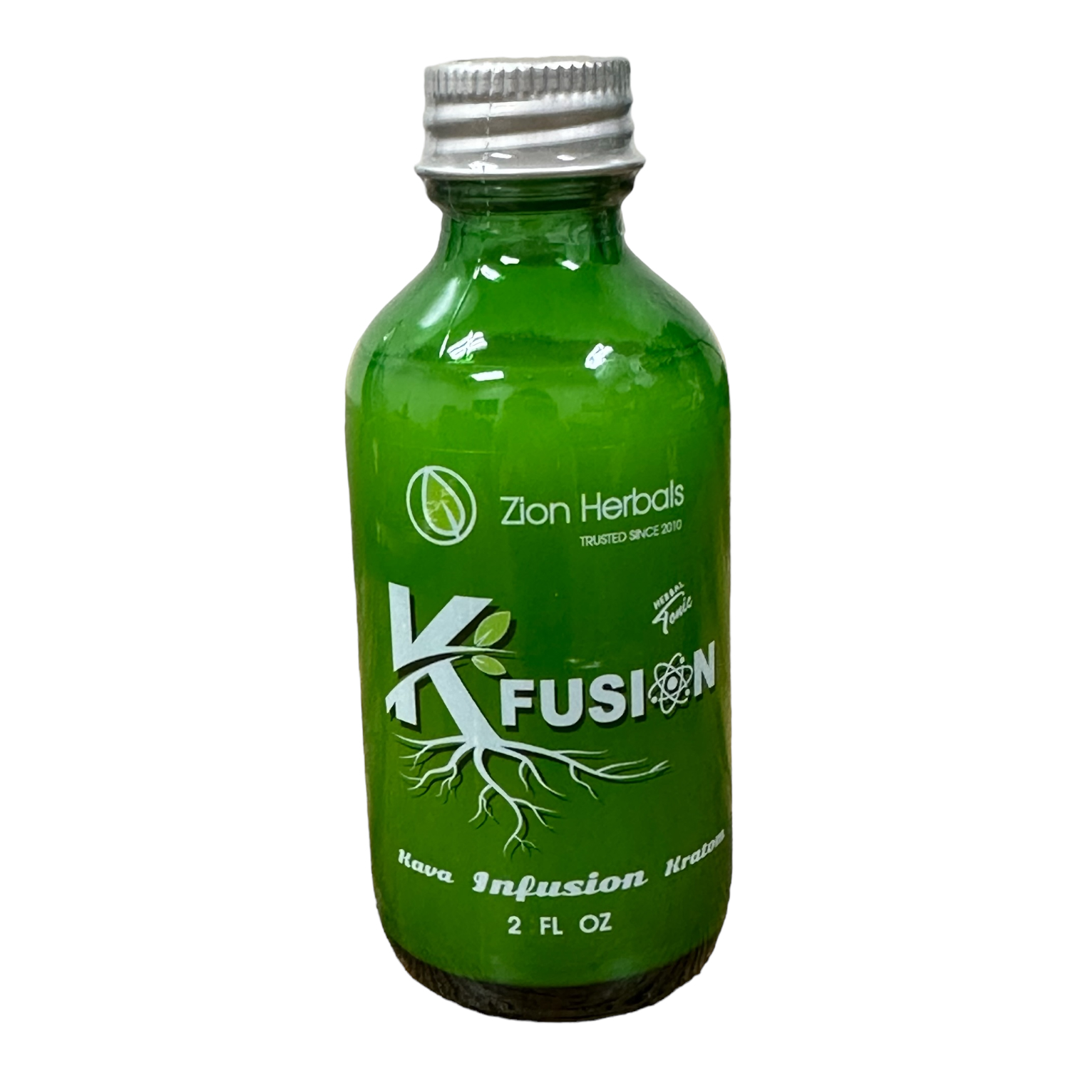 Zion Herbals K-Fusion Kratom and Kava Shot - 59ml