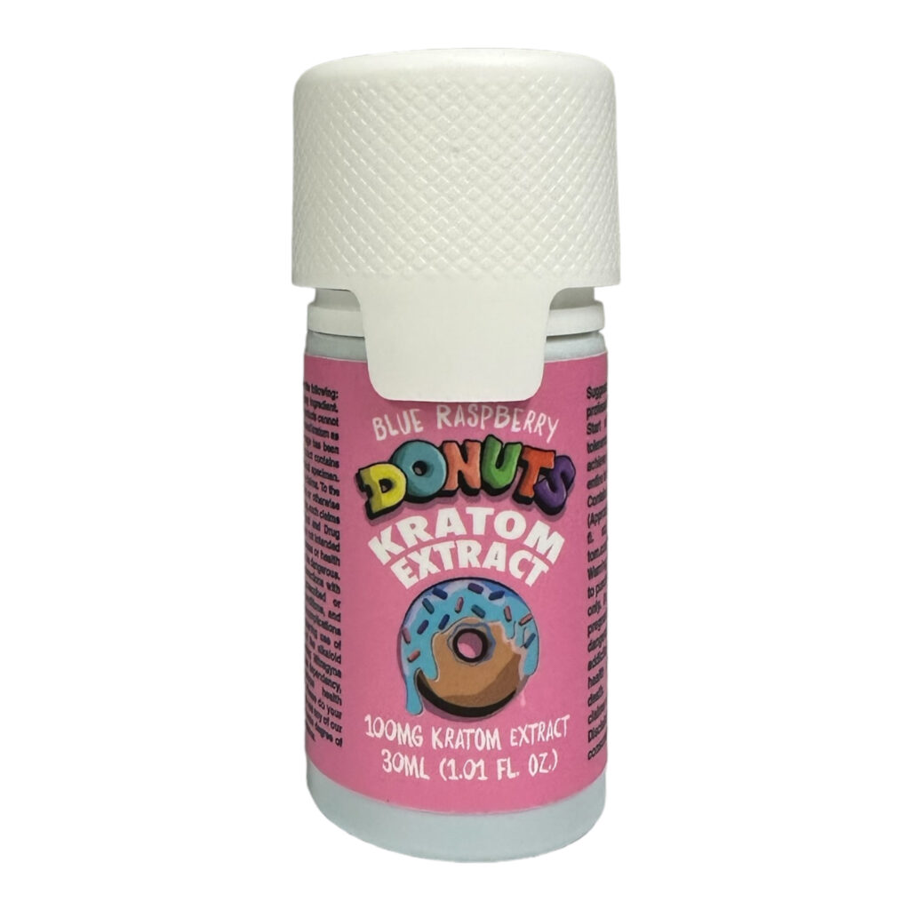 Donuts Blue Raspberry Kratom Shot 100MG - 30ml