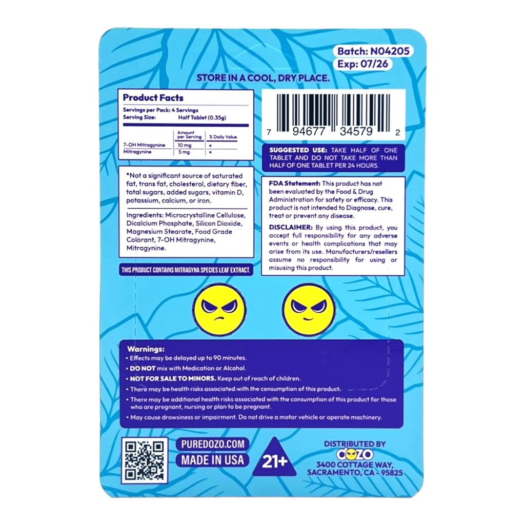 PERKS 7-OH Tablets, Shop Now At PaylessKratom.com, Save