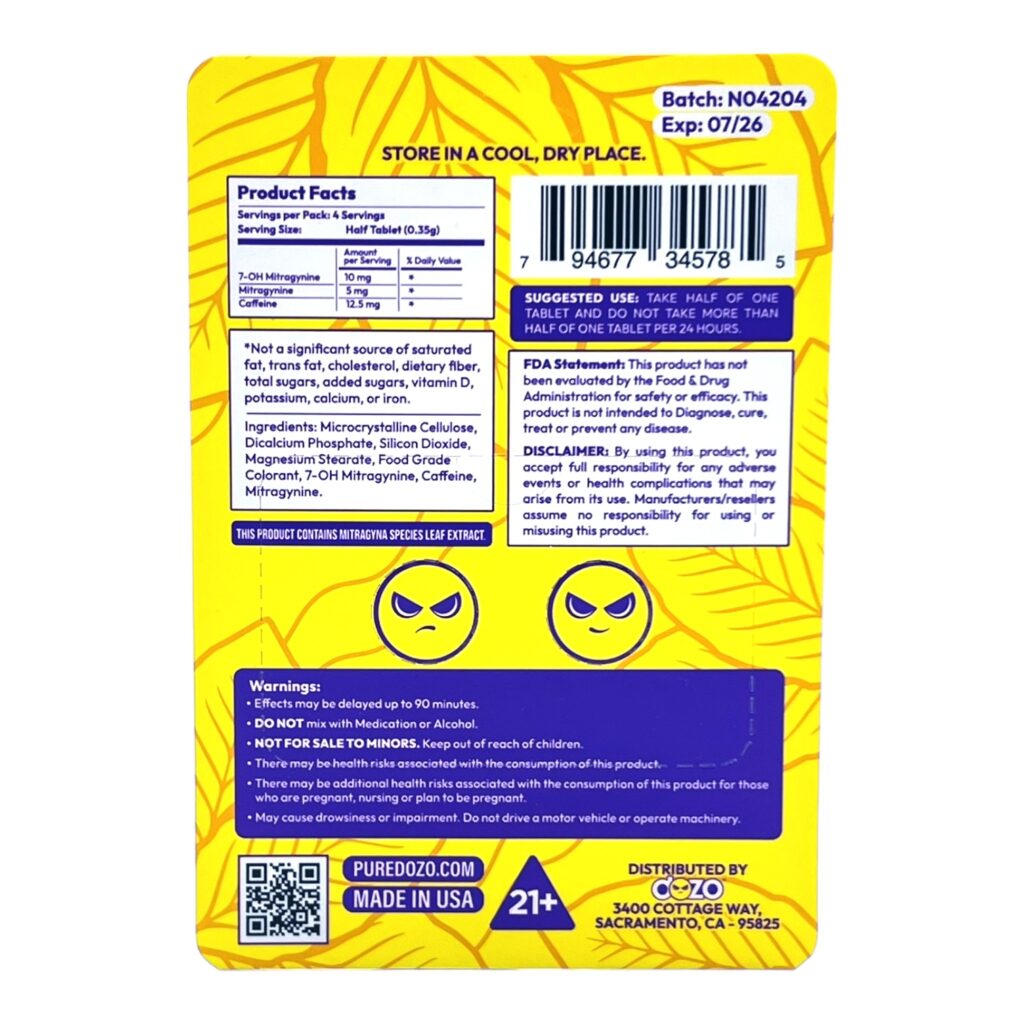 PERKS 7-OH Tablets, Shop Now At PaylessKratom.com, Save