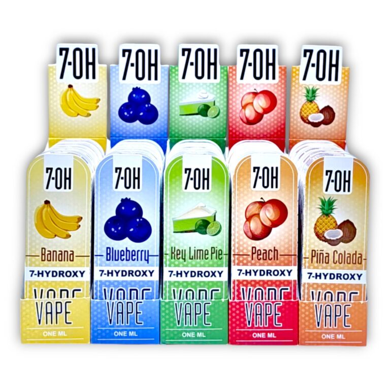 7-OH Flavored Vape, Shop Now At PaylessKratom.com And Save