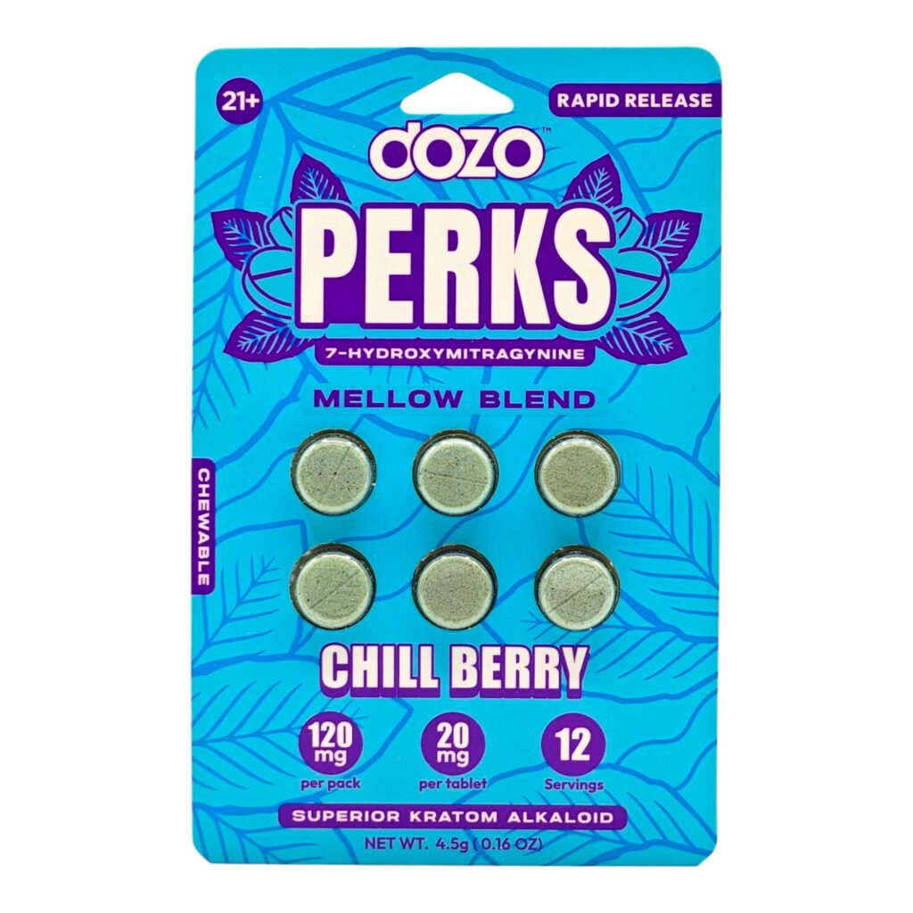 PERKS 7-OH Tablets, Shop Now At PaylessKratom.com, Save