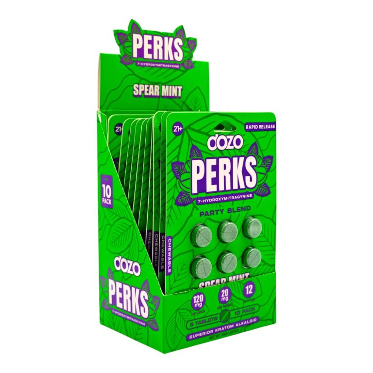 PERKS 7-OH Tablets, Shop Now At PaylessKratom.com, Save