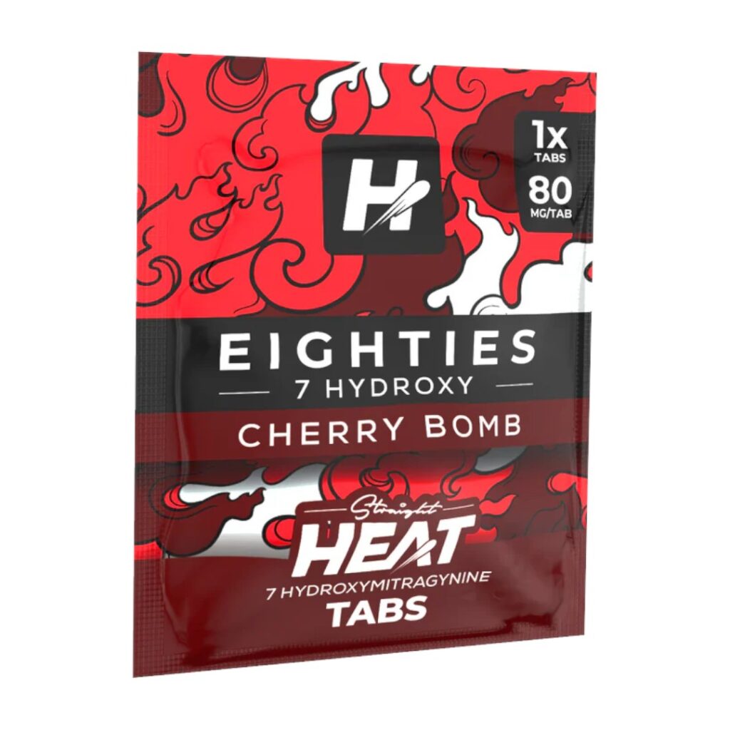 Straight Heat Eighties 7-OH Tabs 80mg | PaylessKratom