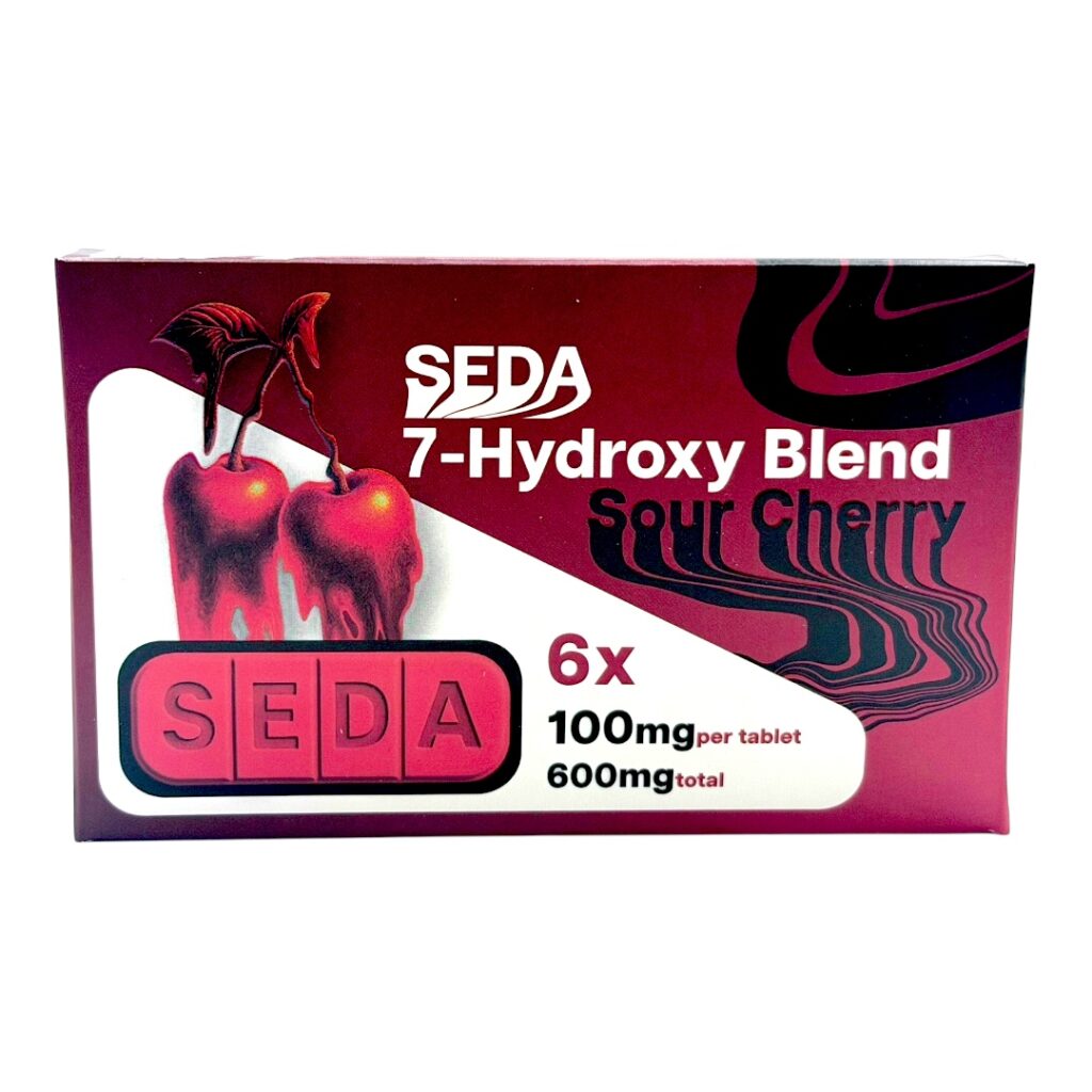 Seda 7-OH Chewable Flavored Tablets 100mg X 6ct | PaylessKratom